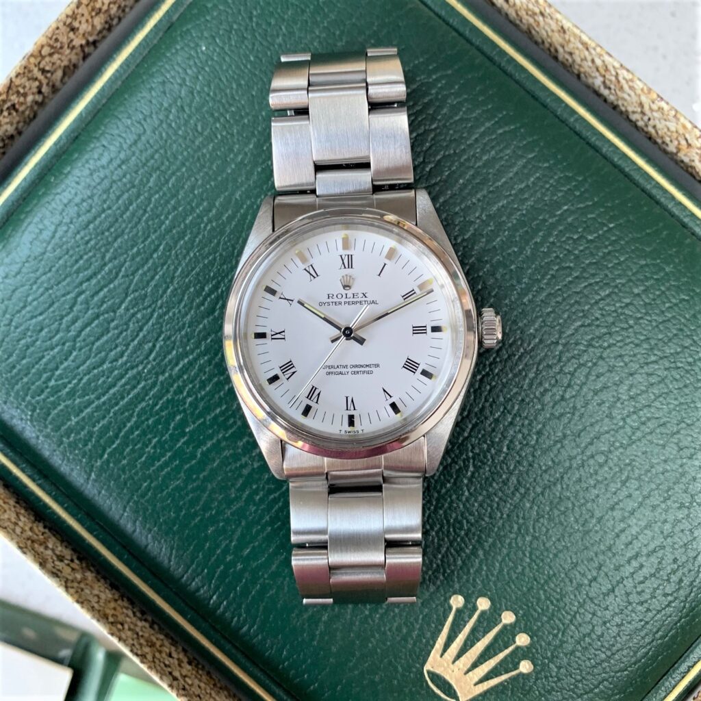 1979 Gents Rolex Oyster Perpetual Stainless Steel Ref 1002 – Box and ...