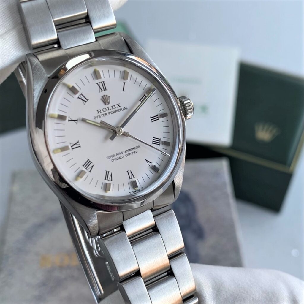 1979 Gents Rolex Oyster Perpetual Stainless Steel Ref 1002 – Box and ...