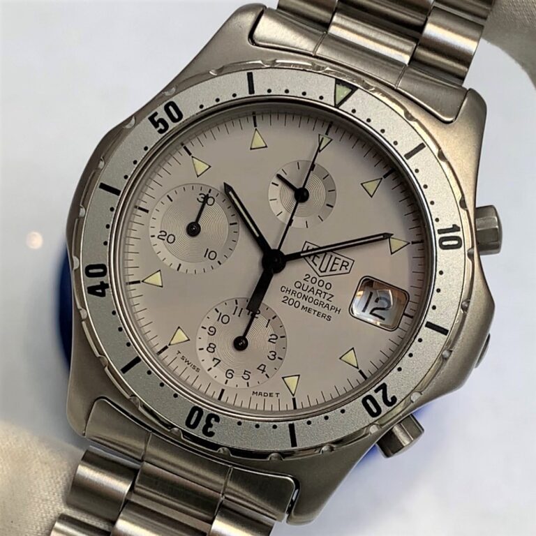 1985 Heuer 2000 Quartz Chronograph 200m Gents Watch 272.006-1 – WALTON ...