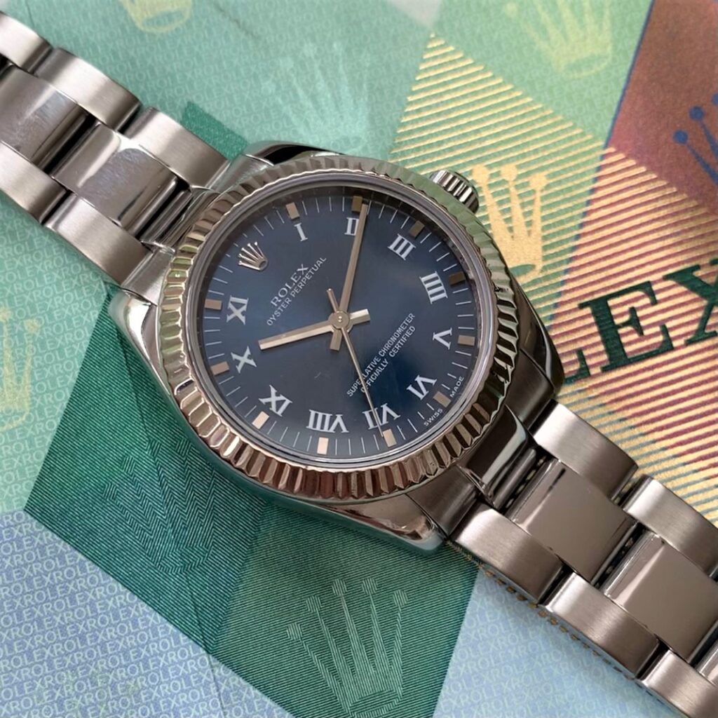 2008 Rolex Oyster Perpetual Stainless Steel 31mm Automatic Ref 177234 ...