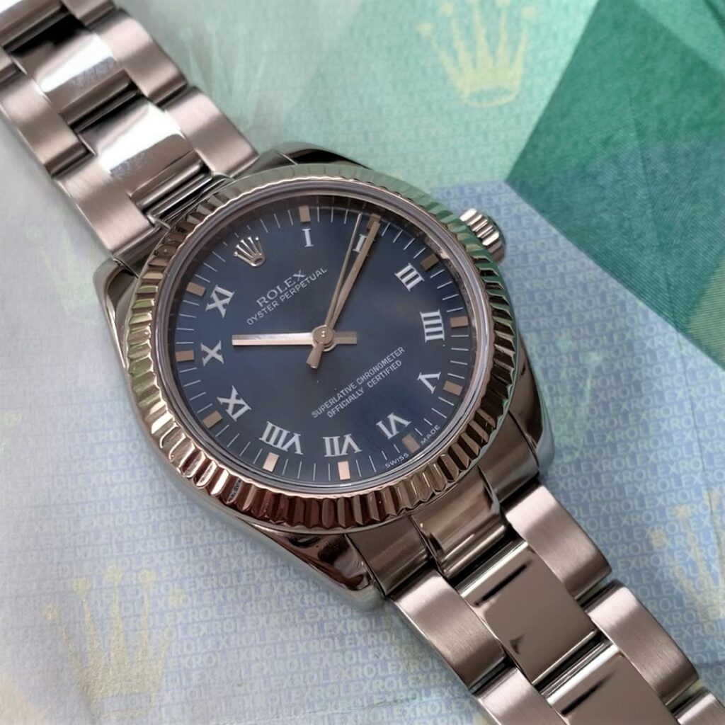 2008 Rolex Oyster Perpetual Stainless Steel 31mm Automatic Ref 177234 ...