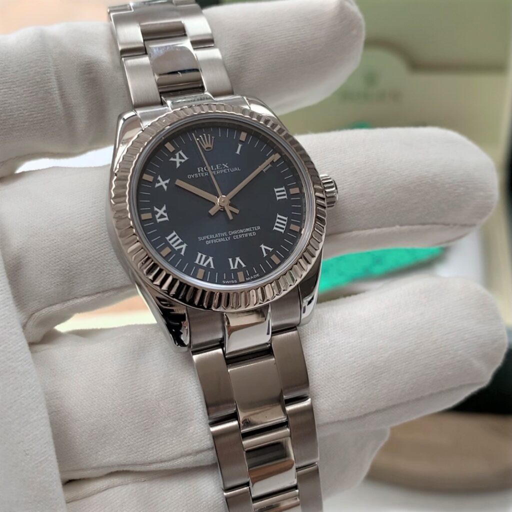 2008 Rolex Oyster Perpetual Stainless Steel 31mm Automatic Ref 177234 ...