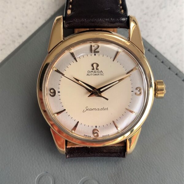 1958 Omega Seamaster 18ct Gold Automatic Wristwatch 844901 – WALTON WATCHES