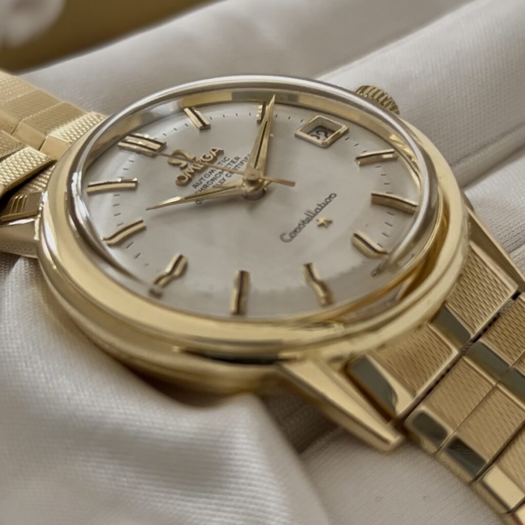 1959 Gentleman’s 18ct Gold Omega Constellation Automatic Chronometer ...